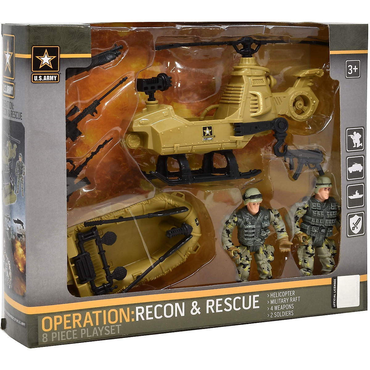 US Army Recon and Rescue 8 Piece Set