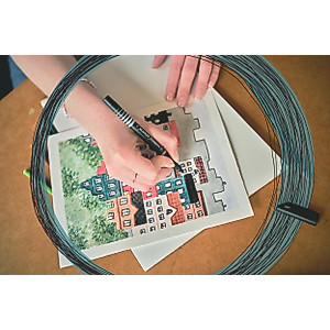 STABILO Fineliner with Cushioned F-Tip - Sensor F - Pack of 1 - Black