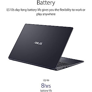 ASUS Vivobook Go 15 L510 Student Laptop, 15.6" FHD Display, Intel Celeron N4020 Processor, 4GB RAM, 64GB eMMC, 1 Year Microsoft 365, Thin & Light, Windows 11 S, Bundle with JAWFOAL