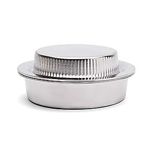 Jarware 3 in 1 Mason Jar Spiralizer Lid, Wide Mouth, Stainless Steel