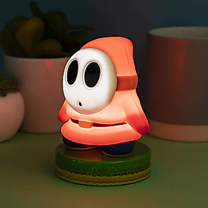Paladone Super Mario Shy Guy Icon Light-Officially Licensed Nintendo Merchandise, White