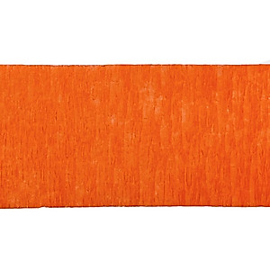 2 Orange Rolls and 2 Black Crepe Streamers