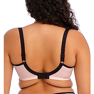 Elomi Carrie Underwire Plunge Bra Ballet Pink 40K (US 40O)