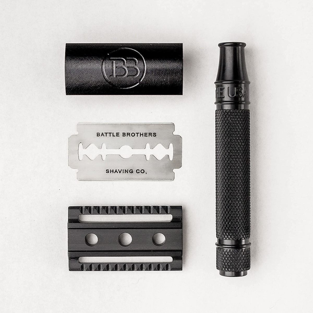 "American Razor" MkII Double Edge Safety Razor for Men made in the USA | Battle Brothers Shaving Co.