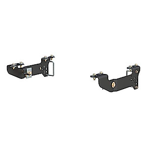 CURT 16400 5th Wheel Installation Brackets, Select Chevrolet Silverado, GMC Sierra 1500 , Black