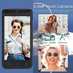 Aqur2020 Smartphone, RAM 2GB ROM 16GB Mobile Phone for Phone Call (US Plug)