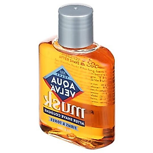 Special Pack of 5 AQUA VELVA AFTER SHAVE MUSK 3.5 oz