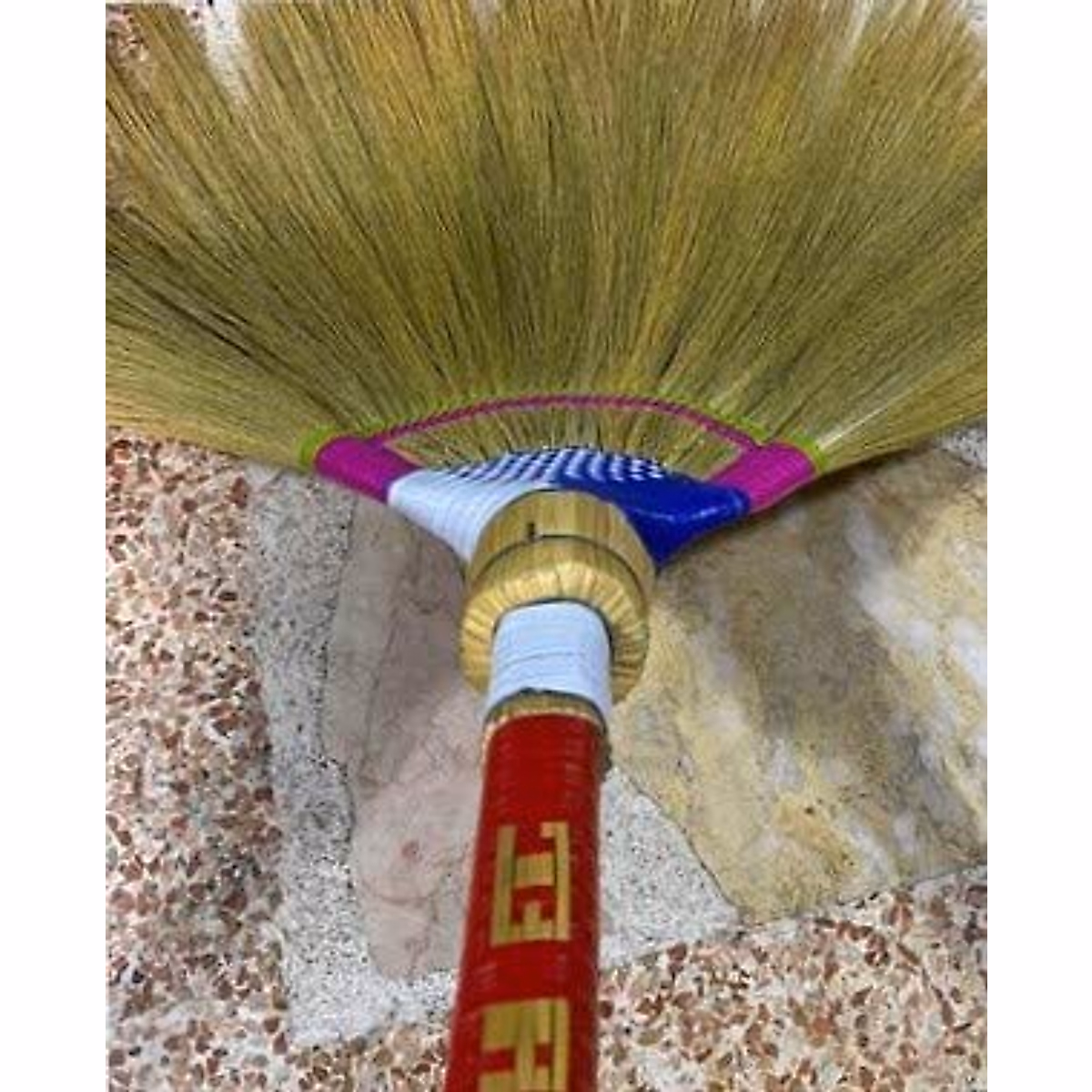 Handheld Whisk Broom - Walis Tambo Made in The Philippines - Made with Materials from The Philippines - Handy and Durable for Your Household Cleaning Needs
