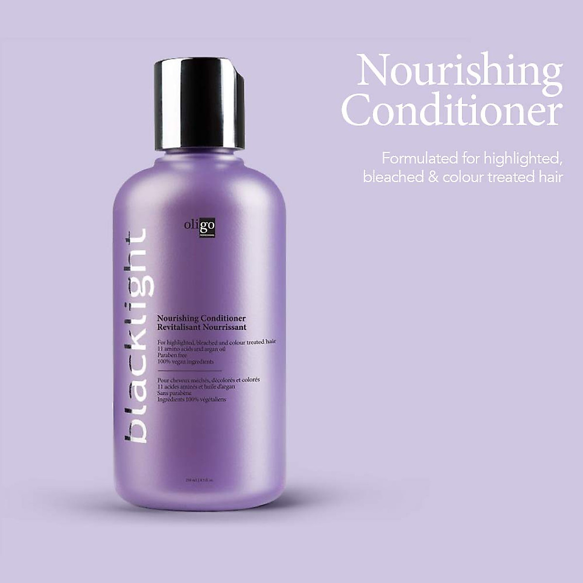 Oligo Professionnel Blacklight Nourishing Conditioner | Paraben Free | Moisturizing Hydration | Vegan Friendly Color Extender (8.5 Oz)