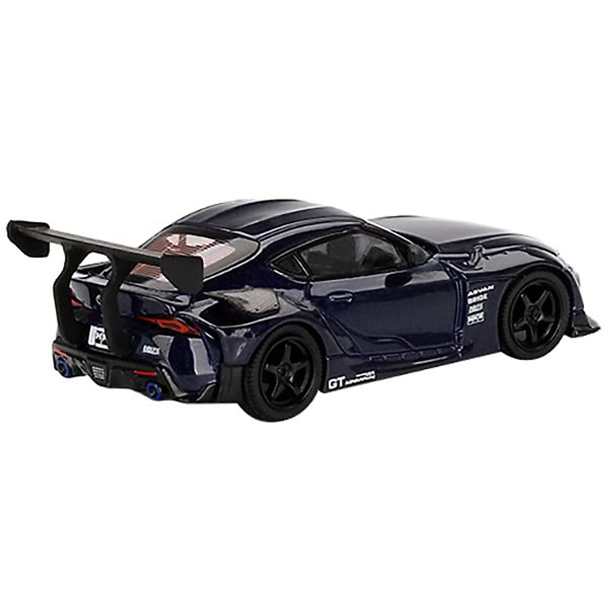 HKS GR Supra (A90) Downshift Blue Metallic Limited Edition to 3600 Pieces Worldwide 1/64 Diecast Model Car by True Scale Miniatures MGT00368