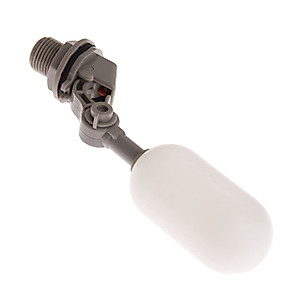 1/2" Float Ball Valve Automatic Fill Feed Humidifier Tank Pond Shut Off with Adjustable Arm for Ponds, Livestock Water Trough