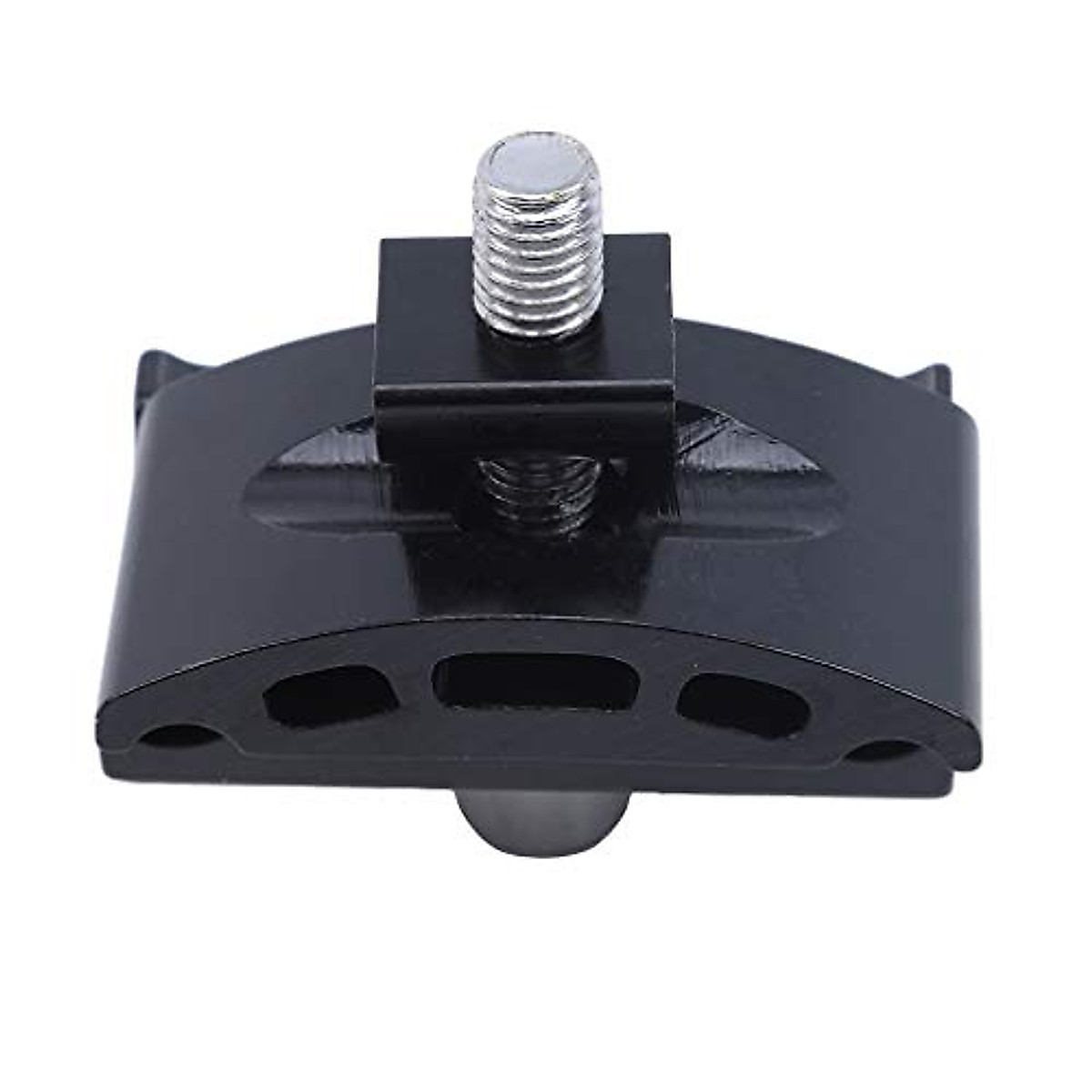 Kshcf Seatpost Head Bicycle Seat Single Nail Sitting Rod Clamp Head Saddle Tube Joint Repair Parts,Black