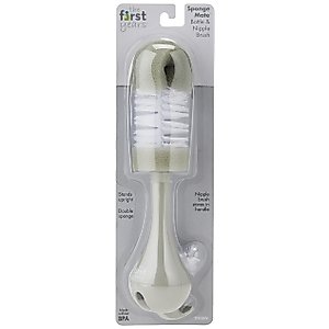 The First Years Sponge Mate Bottle and Nipple Cleaning Brush