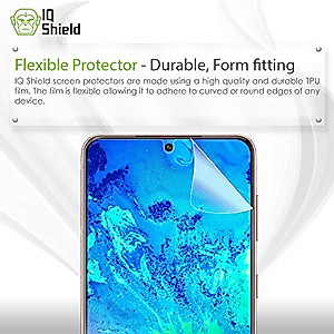 IQShield Screen Protector Compatible with Samsung Galaxy S21 (6.2 inch)(3-Pack)(Case Friendly)[Works with Fingerprint Scanner] Anti-Bubble Clear Film