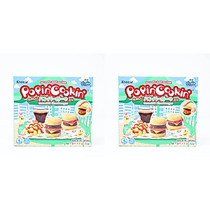 Kracie Popin' Cookin' DIY Candy Hamburger Kit (Pack of 2)