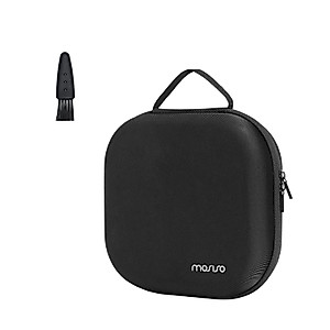 MOSISO Hard Travel Carrying Case Compatible with Philips Norelco Multigroom Beard Trimmer Series 7000, MG7750/49, Waterproof Shockproof EVA Organizer Storage Bag with Handle & Cleaning Brushes, Black