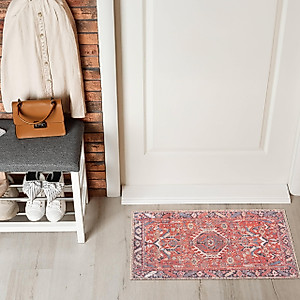 Bellini Rugs Machine Washable Rug with Non slip Backing, Living Room Rug, Kitchen Area Rug, Pet Friendly Area Rugs, Throw Rugs for Entryway, Home Floor Decor, 2' x 3'