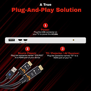 Marseille Networks mCable Cinema Edition 3-foot HDMI