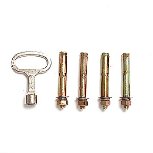 AIWFL Stainless Steel Vertical Trash Bin Outdoor Trash Cans Holder Waste Containers 1.2M Ash Bin w/Key (Black)