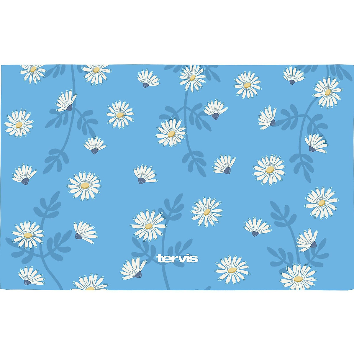 Tervis Skyfall Daisies Made in USA Double Walled Insulated Tumbler Travel Cup Keeps Drinks Cold & Hot, 16oz, Classic