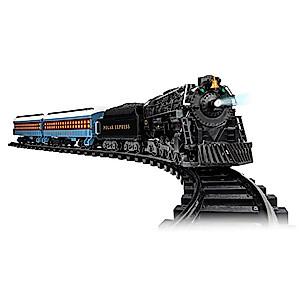 Lionel The Polar Express Ready-to-Play Set, Battery-Powered Berkshire-Style Model Train Set with Remote