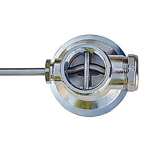 STEADYKLEEN - 3.5-inch Sink Drain Waste Drain Valve with Twist Handle, Fits Commercial Sink Style Drains, Controls Sink Drain Stopper, Must-Have Sink Repair Kit - Reducer not included