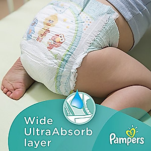 Pampers Baby-Dry Disposable Diapers Size 6, 128 Count, ECONOMY PACK PLUS