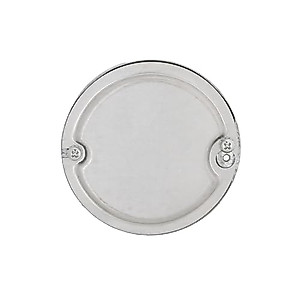 Hubbell-Raco 295 1/2-Inch Deep 1/2-Inch Bottom Knockouts 4-Inch Round Ceiling Fan Support Pan, metal