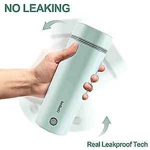 Travel Kettle Electric Small Stainless Steel - Portable Electric Kettle for Boiling Water - Travel Tea Kettle Automatic Shut off - Portable Water Boiler - One Cup Hot Water Maker - 350ml Travel Electric Kettle