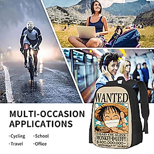 Fashihon Backpack Casual Shoulders Backpack Lightweight Laptop Bag Multifunction Daypack for Work Travel Outdoor