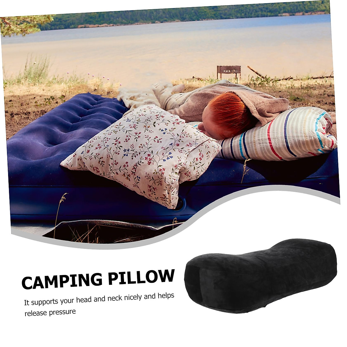 Toddmomy Memory Pillow Cover for Sleeping Neck Pillow Bed Pillow Neck Rest Pillow for Office Nap