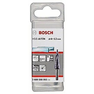 Bosch 2608588065 Hss-AlTiN Step Drill Bit 9 Parts 4-12mm