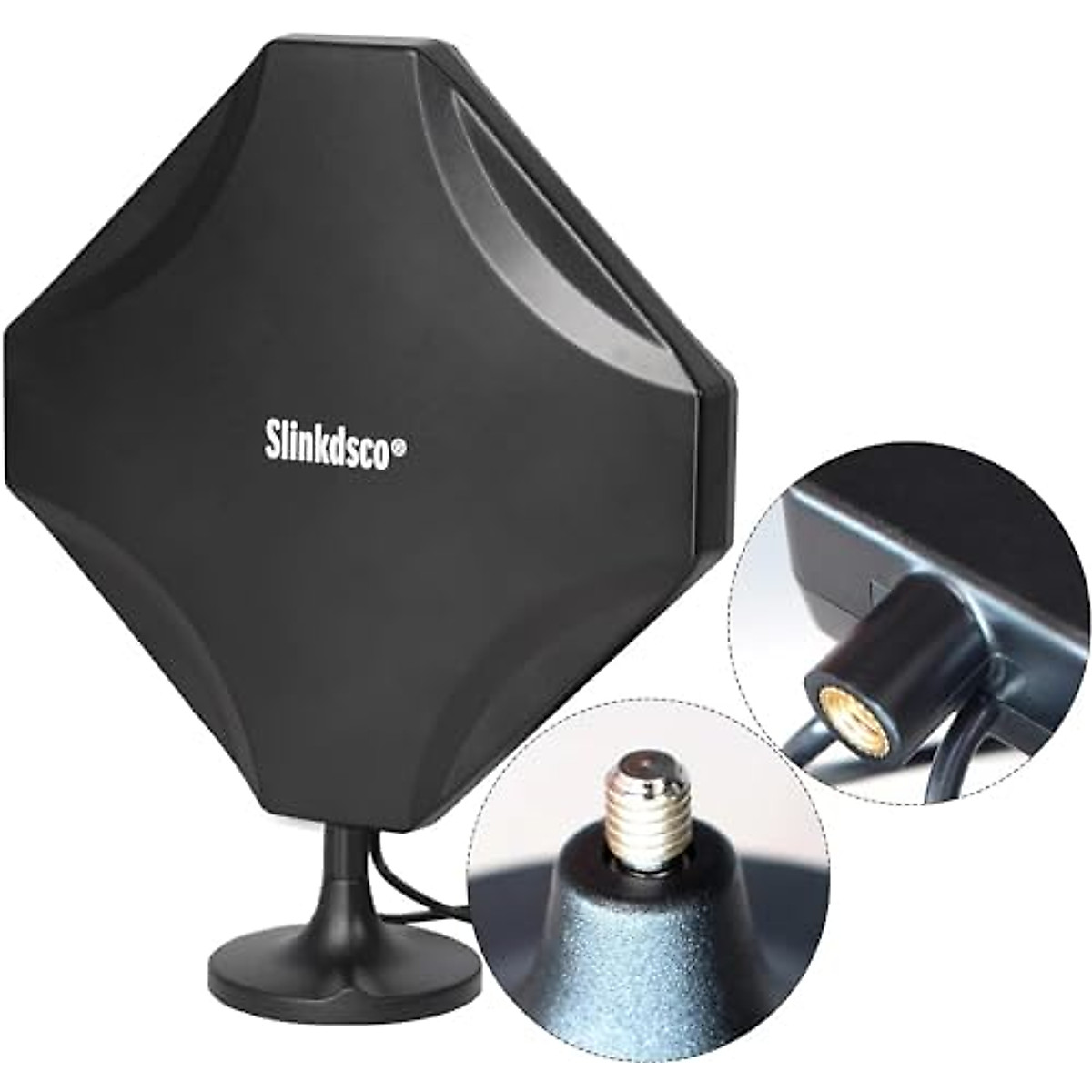 MIMO Antenna External 4G LTE 5G Dual TS9 Magnetic Base/Suction Antenna Compatible with Netgear AT&T Nighthawk M6 Pro MR6110 MR6500 M1 MR1100 LB1120/21, LB2120 Hotspots Router, Slinkdsco