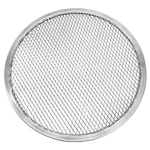 Housoutil Pizza Stone Pizza Pans 16 Inch Pizza Pans 16 Inch 15 Inch Pizza Screen, Aluminum Pizza Baking Screen Round Pizza Pan for Oven 16 Inch Pizza Pan 16 Inch Pizza Pan Pizza Storage Container