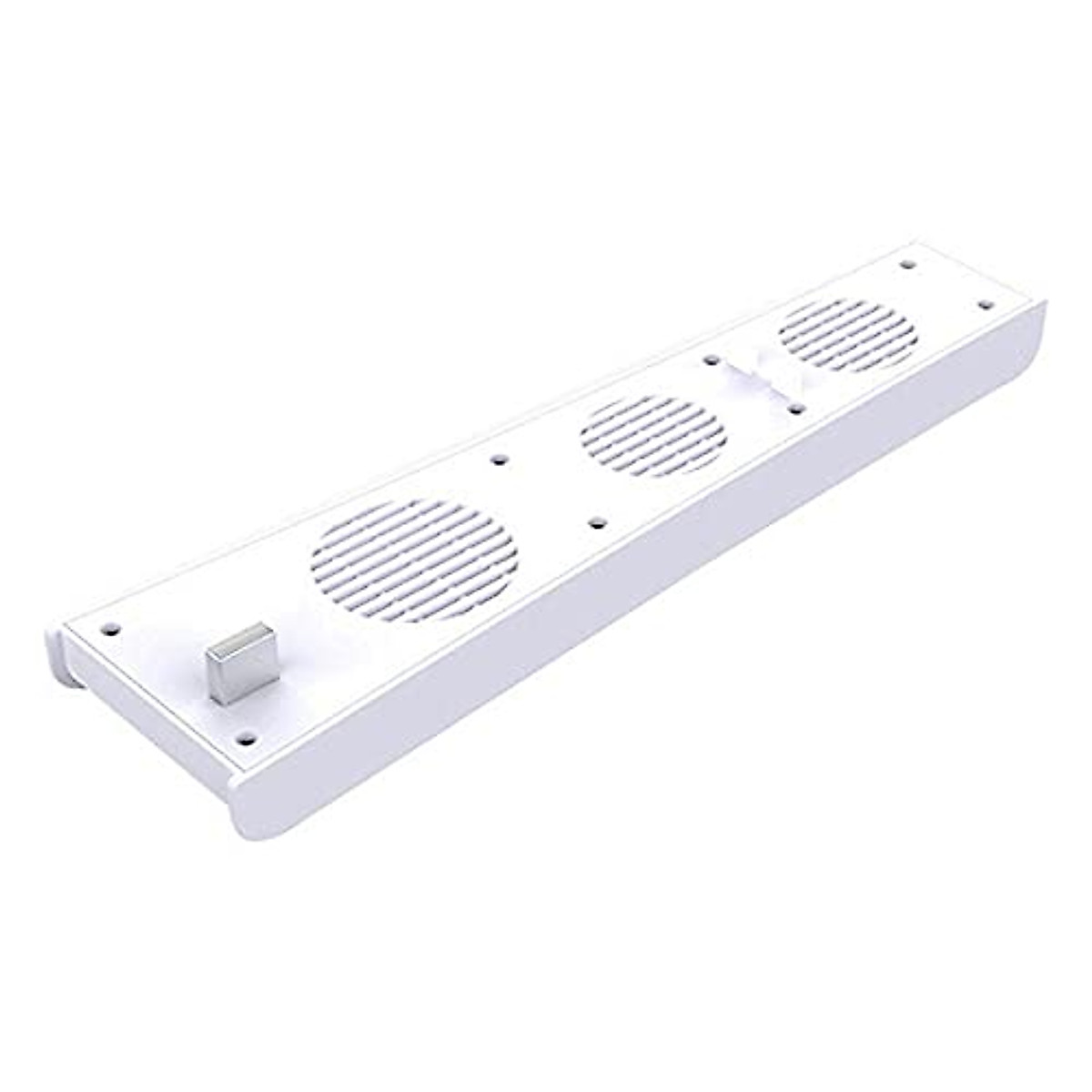 Cooling Fans for PS5 Accessories with External USB, 3 Fans Cooler Compatible with PS5 Digital Edition/Ultra HD for PS5 Console-白色