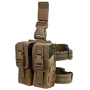 Condor Drop Leg M4 Mag Pouch Coyote Brown