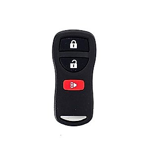 New Keyless Entry Remote Key Fob Clicker Transmitter for Nissan Frontier Armada Murano Pathfinder Quest Sentra Titan Versa Xterra/Infiniti QX4 FX35 FX45 KBRASTU15,by AUTOKEYMAX (SINGLE)