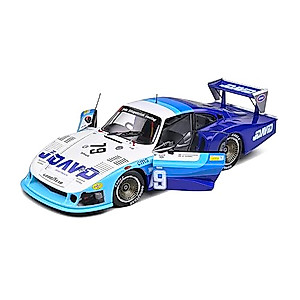 solido S1805402 1:18 1979 Porsche 935 'Mobydick' -Le Mans #79 Collectible Miniature car, Multi