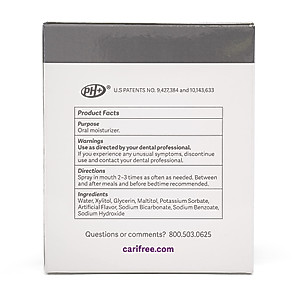 CariFree Oral Spray, Grape Flavored, Xylitol for Moisturization, Neutralizes pH, Fluoride-Free, Freshen Breath, Recommended by Dentists, Made in The U.S.A. 4 Bottles (1 fl. oz. Each)