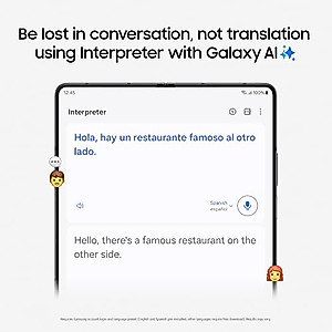 SAMSUNG Galaxy Z Fold5 AI Phone, 512GB Unlocked Android Smartphone, Big 7.6” Screen for Streaming, Gaming, Dual App View, One-Hand Control, Hands-Free Use, US Version, 2023, Cream