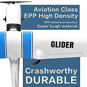 RC Plane, 2 Channel Remote Control Airplane Ready to Fly, RC Airplane Built in 3-Axis Gyro, Easy to Fly Remote Control Plane for Kids Boys Adult Beginner