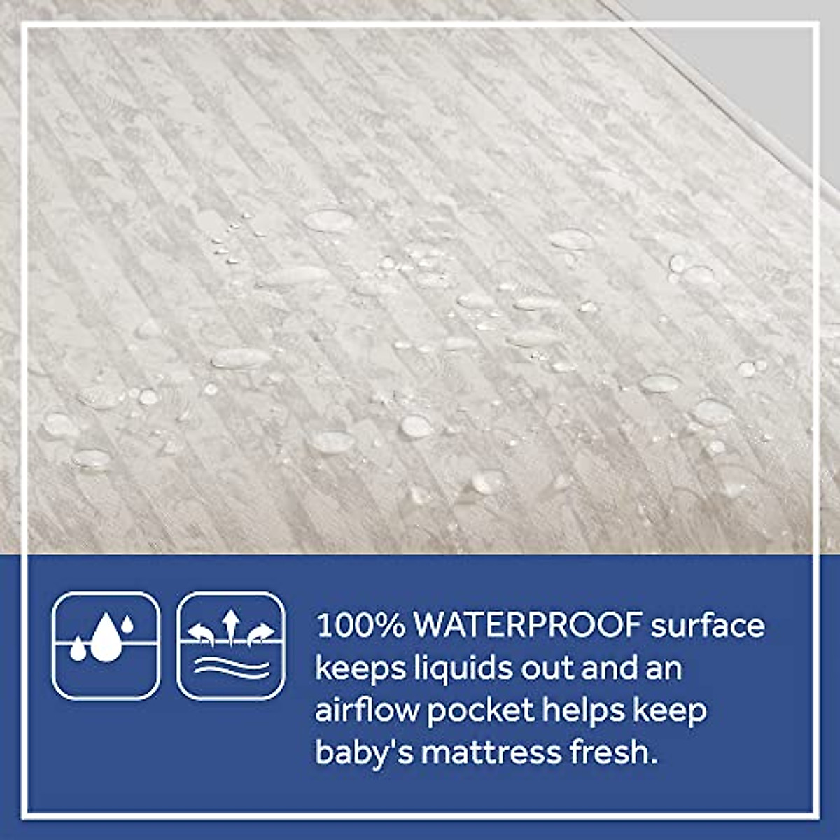 Sealy Baby Firm Rest 2-Stage Antibacterial Waterproof Baby Crib Mattress and Toddler Bed Mattress - 204 Premium Coils, GREENGUARD Air Quality Certified - Made in USA, 52"X28", Viivia