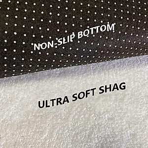 2x3 ft Funky Tiger Rug for Bedroom Irregular Shaped Non-Slip Door Mat Print Rug for Kids Room Faux Animal Skin Rug Animal Pattern Area Rug Orange