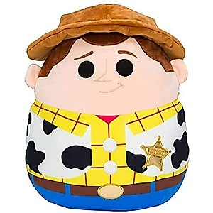Squishmallow Official Kellytoy Plush 8 Inch Squishy Soft Plush Toy (Disney Toy Story Woody)