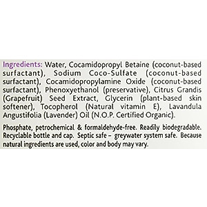 ECOS Hand Soap, Hypoallergenic Lavender, 32oz Refill by Earth Friendly Products