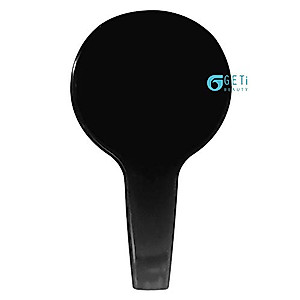 Geti Beauty Liquid Dispenser Pump – Black 3-Pack Liter 33.8 oz Pump Dispenser – Fits Liter Size Shampoo, Conditioner, Soap and Lotion Bottles – Non-Slip Design – 28/410 4cc Output