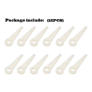 Ketofa 4002 710 2189 Trimmer Head Compatible with Polycut 20-3 Trimmer Head,with 12 Pieces Trimmer Head Replacement Blades for Patio, Lawn, Garden