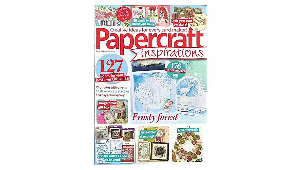Paper Craft Inspirations Magazine November 2016 | Creative Ideas