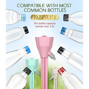 Aroma Season Self Watering Spikes - 8 Pcs Plant Waterer with Slow Release Control Valve - Automatic Watering Drip System Plant Watering Devices for Vacation and Indoor Outdoor Potted Plants