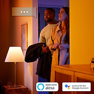 Philips Hue Smart Recessed 6 Inch LED Downlight Old Version - White and Color Ambiance Color-Changing Light, 1 Pack - 1100LM Control with App